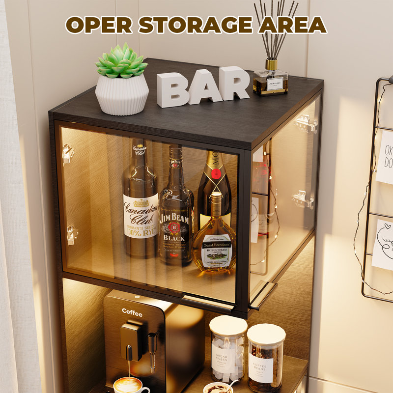 Hester corner bar cabinet wrought studio store